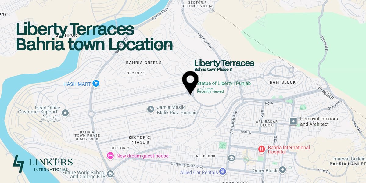 Liberty Terraces Bahria Town Rawalpindi - Linkers International